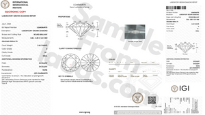 How to Read Your IGI Diamond Certificate