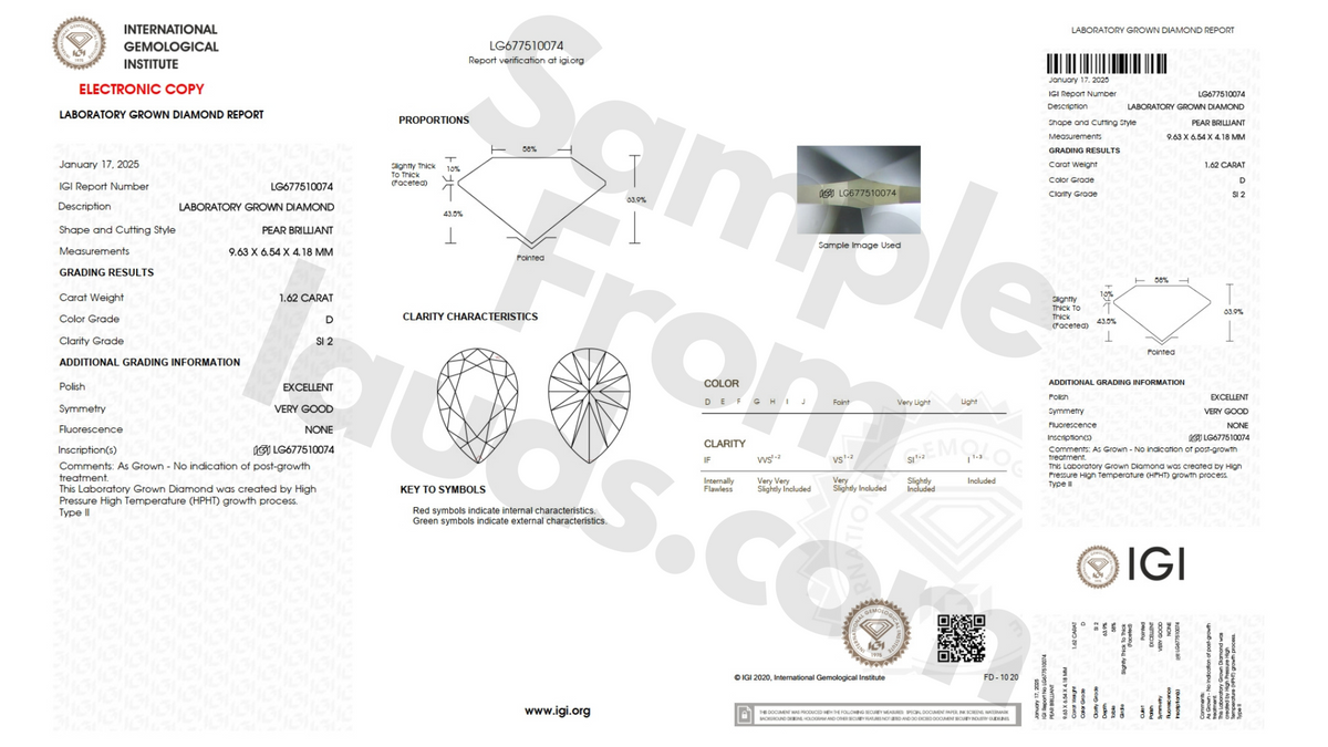 How to Read Your IGI Diamond Certificate