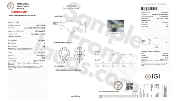 How to Read Your IGI Diamond Certificate